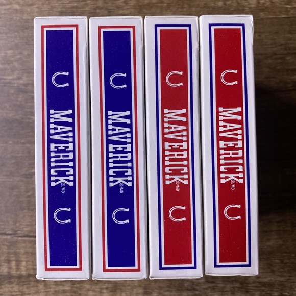 Toys | Maverick Playing Cards X 4 | Poshmark